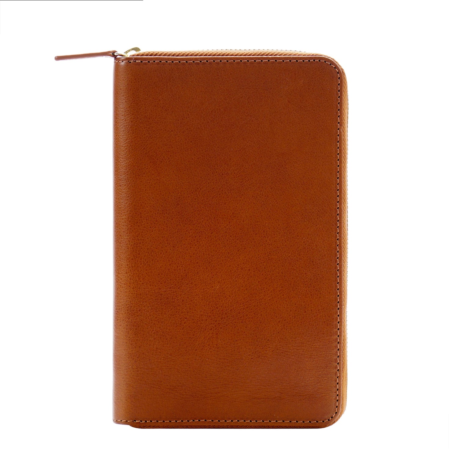 Moterm Full Grain Vegetable Tanned Cowhide Planner Zip Weeks 2.0 Cover ...