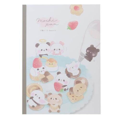 MOCHI-PAN KAMIO B5 MochiMochi Notebook 5mm Grid Notebook B5 Notebook M ...