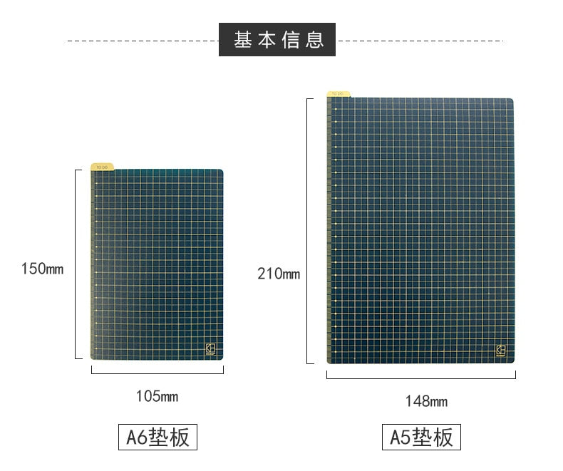 A5 A6 Writing Mat Pencil Board Midori Hobo Notebook Journal Planner Sc ...