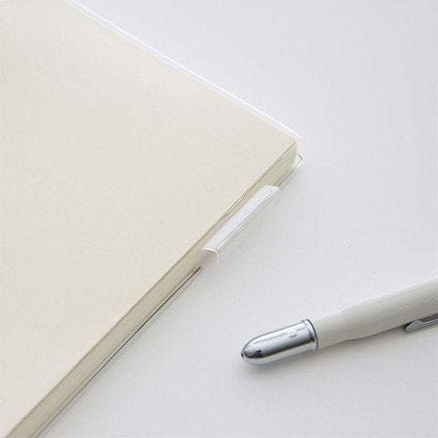 A4 Midori Clear Plastic Cover with Pen Loop | Stationery Life – The ...
