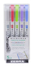 Zebra Mildliner SUNNY MILD Mildliner Set of 5 | Green Package Set WKT7 ...