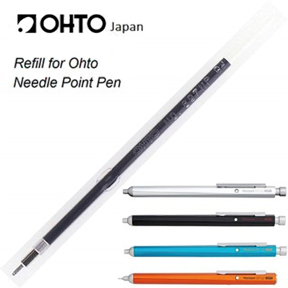 OHTO Needle Point Horizon Ballpoint Pen Refill 0.7mm | Black 897NP ...