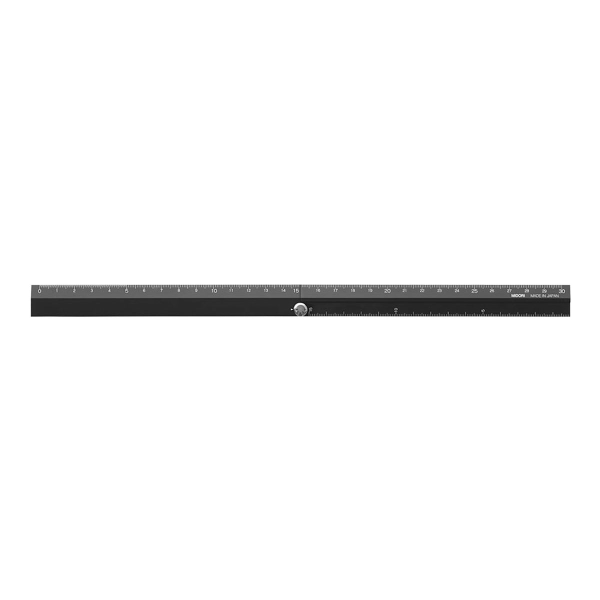 Midori Aluminum FOLDING Multi Ruler with Angle Measurements 30cm | Bla ...