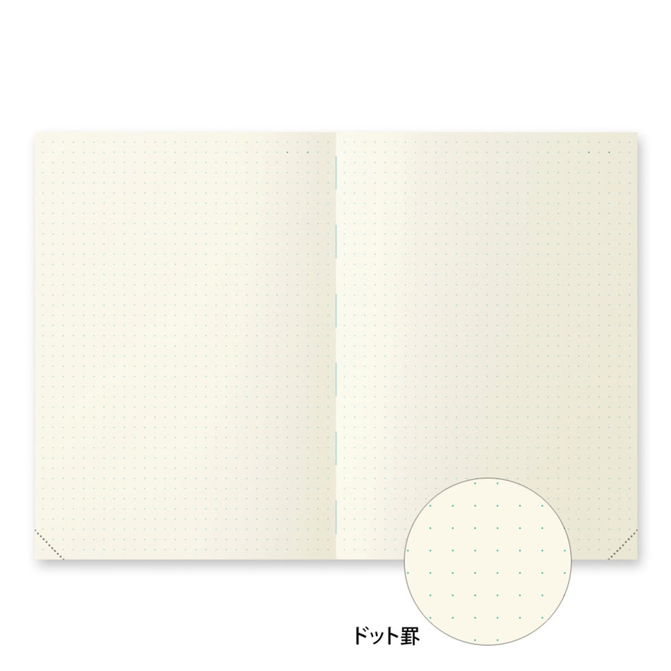 A5 MD Midori CODEX JOURNAL One Day Per Page "Lay Flat" | Dot Grid – The ...