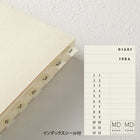 A5 MD Midori CODEX JOURNAL One Day Per Page "Lay Flat" | Dot Grid – The ...