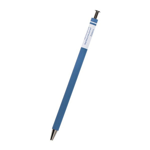 MARK'S STYLE Colors BLACK Vibrant Wooden Shaft Retractable Gel Ink Pen ...