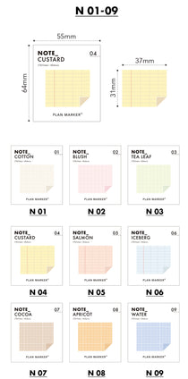 PAPERIAN Single Plan Marker RECTANGLE Note Sticky Note Small Sticky No ...