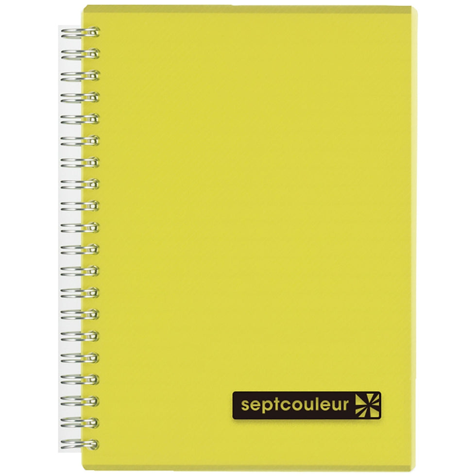 Maruman Sept Couleur B6 Notebook YELLOW Ruled Lined Fountain Pen Frien ...