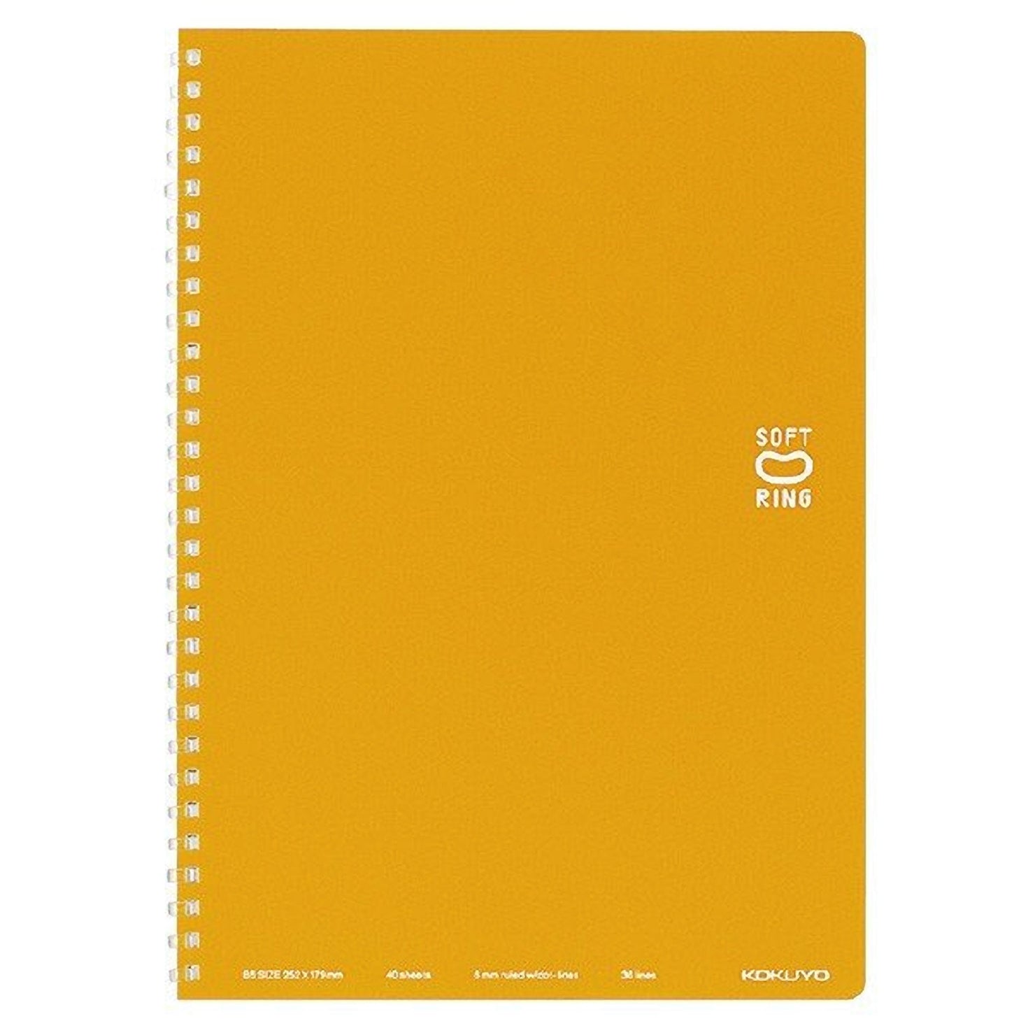 Kokuyo B5 Soft Ring VIOLET Notebook Dotted Line 6mm Rule | 40 Sheets S ...