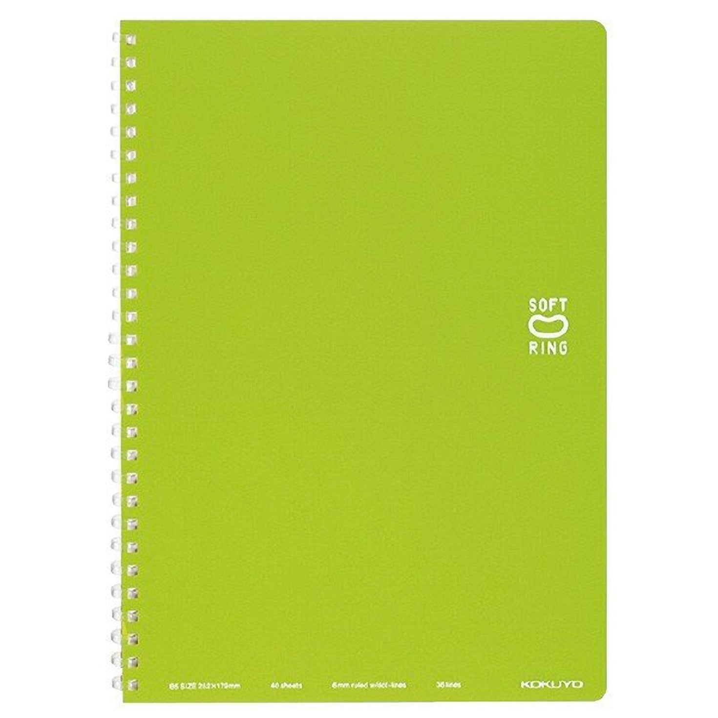 Kokuyo B5 Soft Ring VIOLET Notebook Dotted Line 6mm Rule | 40 Sheets S ...