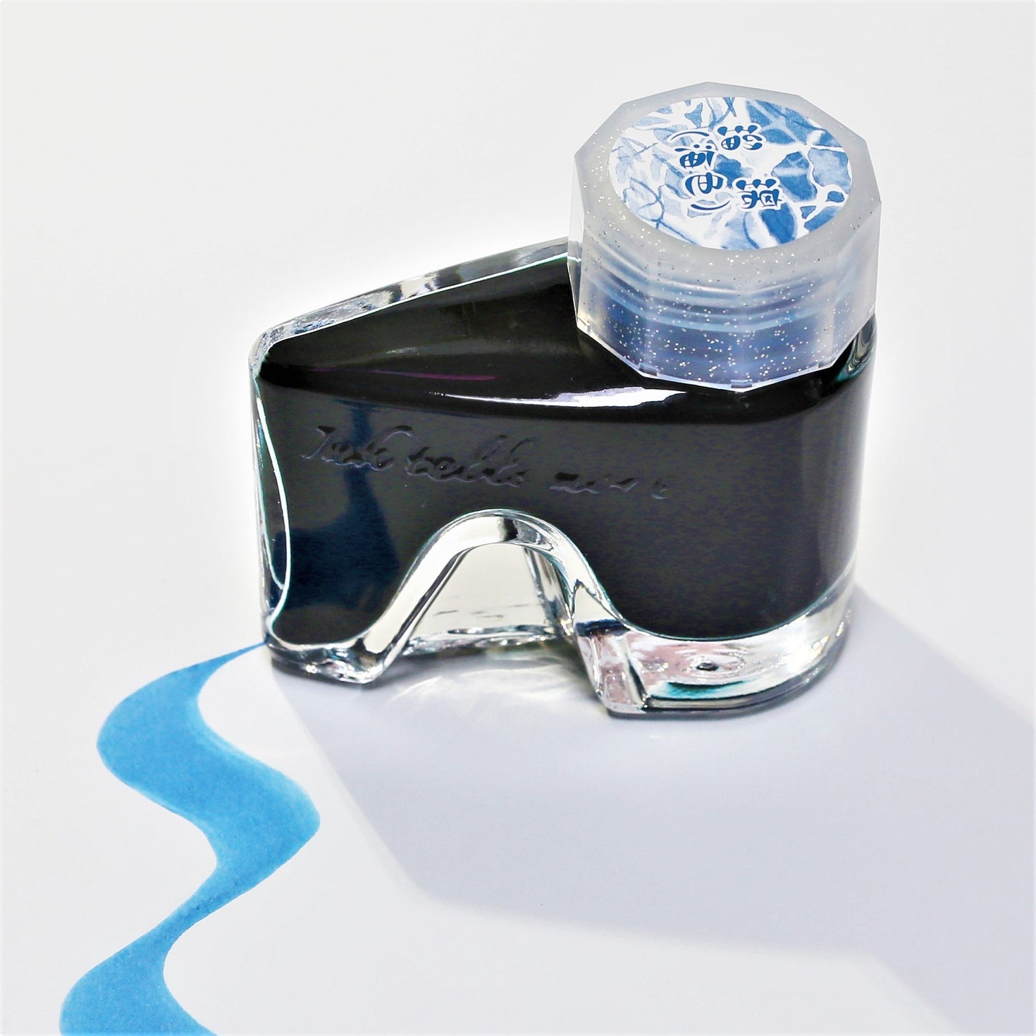 BUNGUBOX Japan RURI SEA Sheening Fountain Pen Ink Dip Pen Ink Bottle I ...