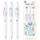 Kokuyo Vividry BUNGO & NEKO Limited Edition Three Pen Set Retractable – The Stationery Manor!