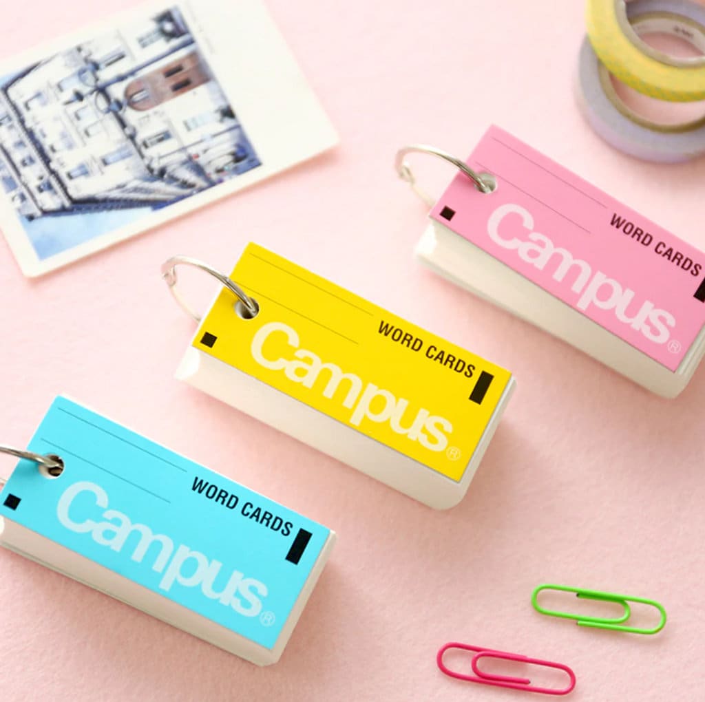 Kokuyo Campus BLACK with PCV COVER Word Card Fountain Pen Testing Jour ...