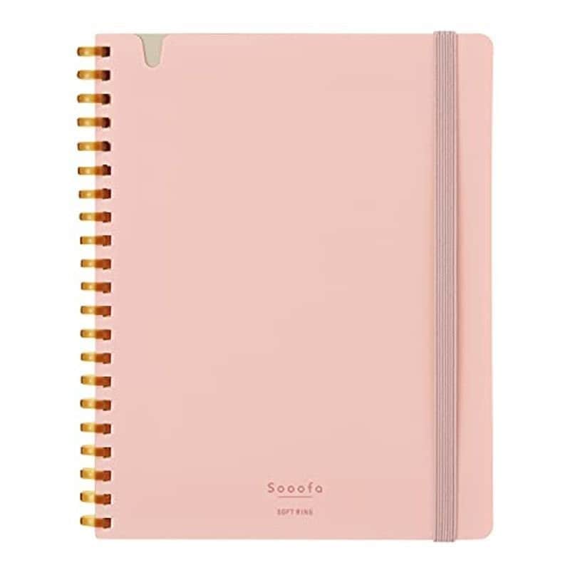 Kokuyo B6 SOOOFA Light BLUE Soft Ring Notebook 4mm GRID Kokuyo Soft Ri – The Stationery Manor!