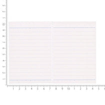 Kokuyo BLUE A7 LIMITED EDITION Watercolor B Ruled 6mm Ruled Notebook W ...