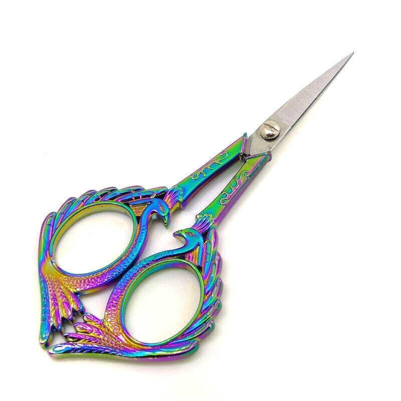 ONE Pair BRONZE Retro Inspired Angel Scissors Office Scissors Statione ...