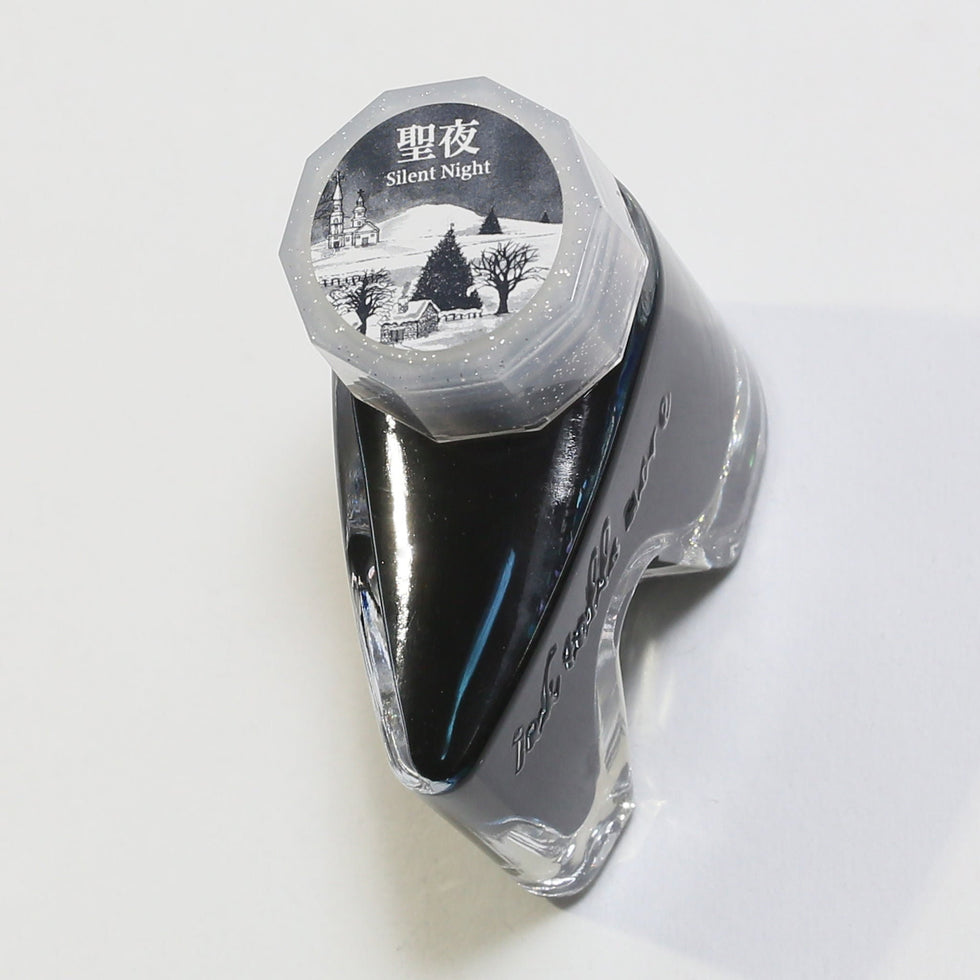BUNGUBOX Japan SILENT NIGHT Sheening Fountain Pen Ink Dip Pen Ink Bott ...