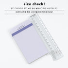 Analogue Keepers CEMENT Handy Diary 6 MONTH HORIZONTAL Planner Undated ...