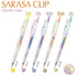Zebra Sarasa Clip Marble COTTON CANDY Color Gel Pen 0.5mm Push Clip Ge ...