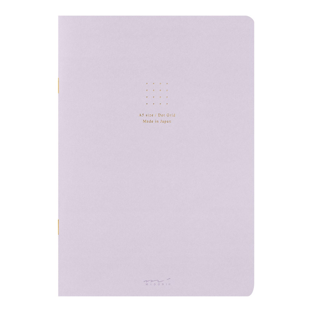Midori A5 GREEN Color DOT GRID 5mm Notebook Color Pages Midori A5 Note ...