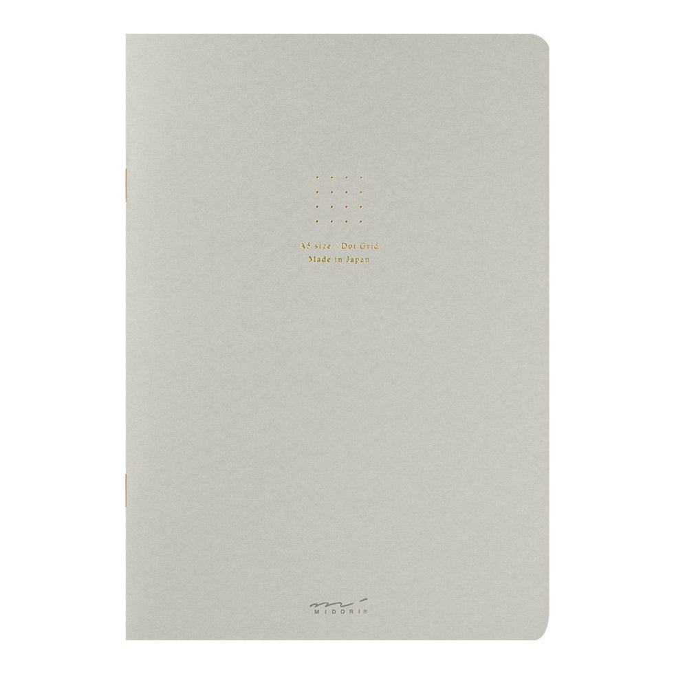 Midori A5 PURPLE Color DOT GRID 5mm Notebook Color Pages Midori A5 Not ...