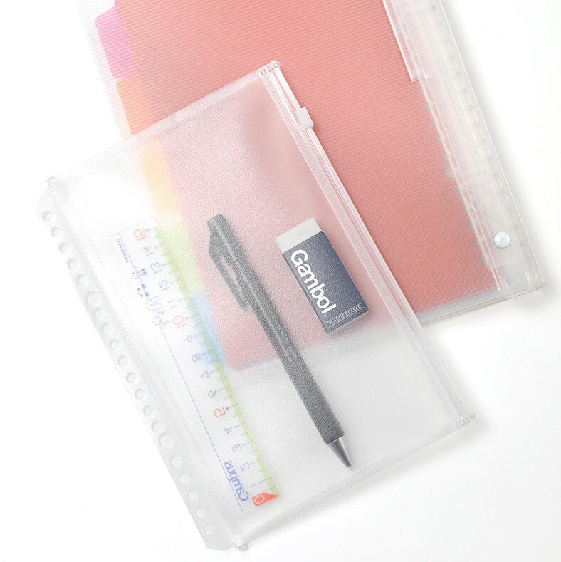 Kokuyo 2Way B5 ZIP POCKET For B5 Binder 2Way Accessories Zipper Storag ...