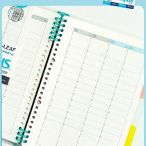 Kokuyo B5 Campus TIMELINE Study Planner Diary Loose Leaf Paper 26 Hole ...