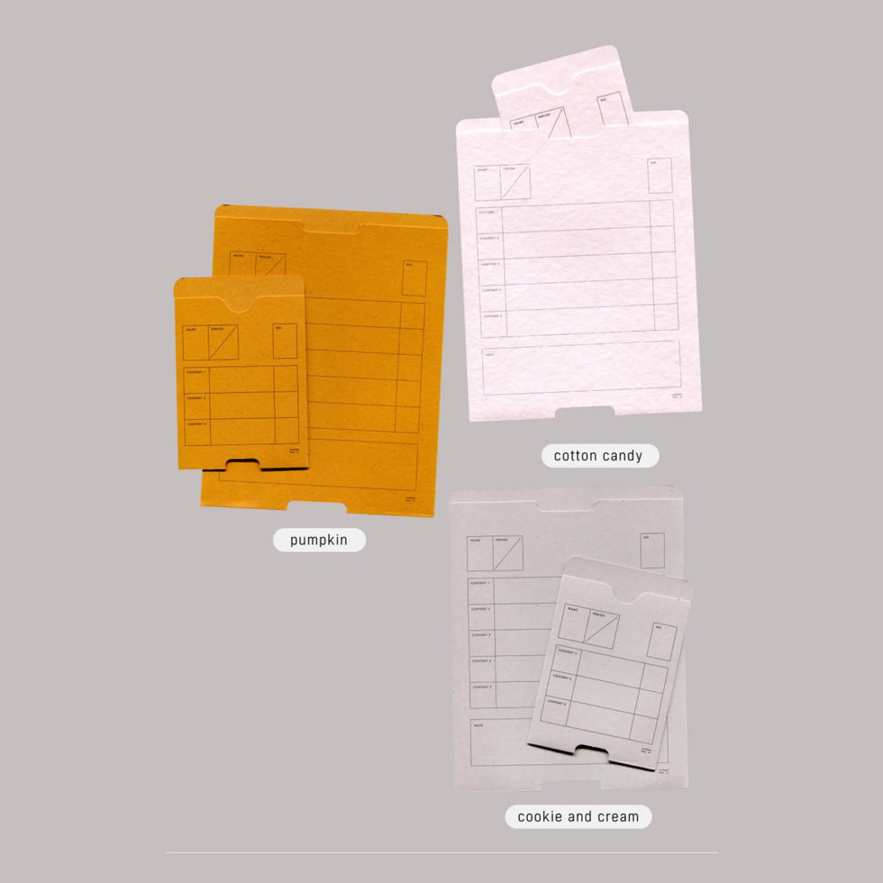 Analogue Keepers MEDIUM PAPER FILE Note Storage Money Storage Envelope ...