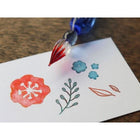 Japan Teranishi Kagaku Guitar CYAN BLUE SPARKLE Ink Fountain Pen Ink D ...