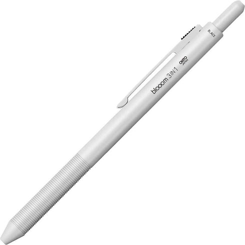 Ohto Blooom ICE WHITE 3-in-1 Multi-Functional Pen Multi-Pen 3 in 1 Pen ...