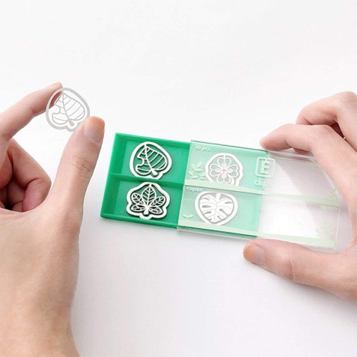 MIDORI E-Clip Etching Clip Leaf Leaves Paper Clip – The Stationery Manor!