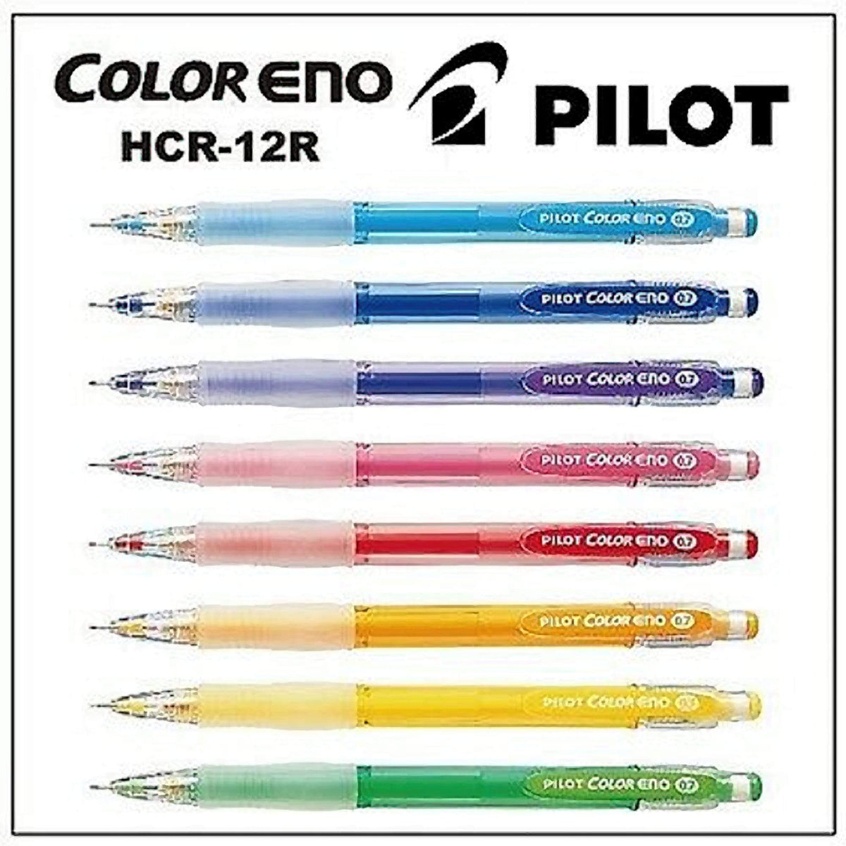 Pilot Color Eno Erasable Mechanical Pencil Black-Out Planning 0.7mm ...