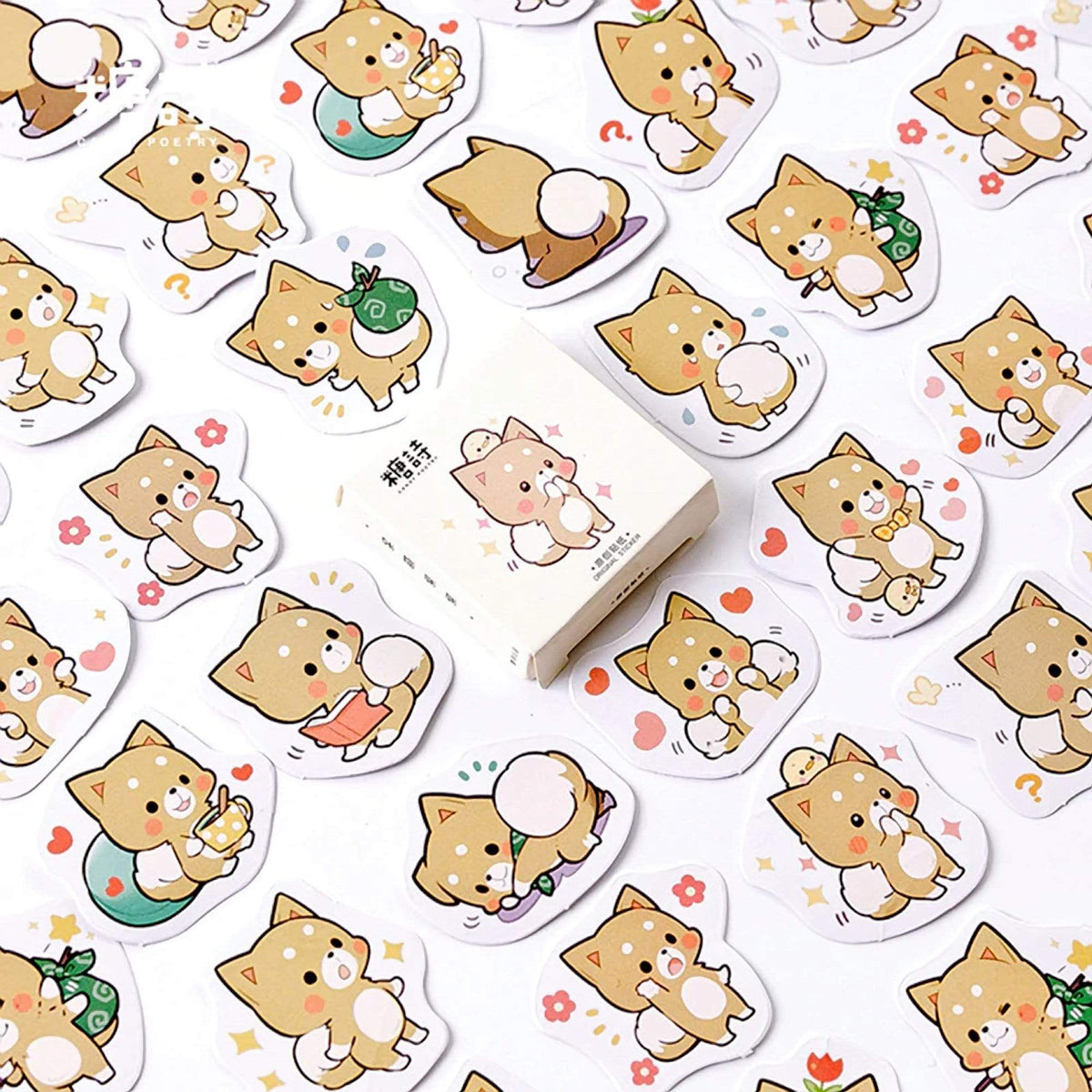 Premium Die-Cut Stickers Shiba Inu – The Stationery Manor!