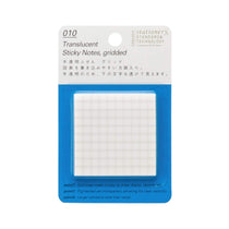 Stalogy Translucent Sticky Notes | Grid 50 mm – The Stationery Manor!